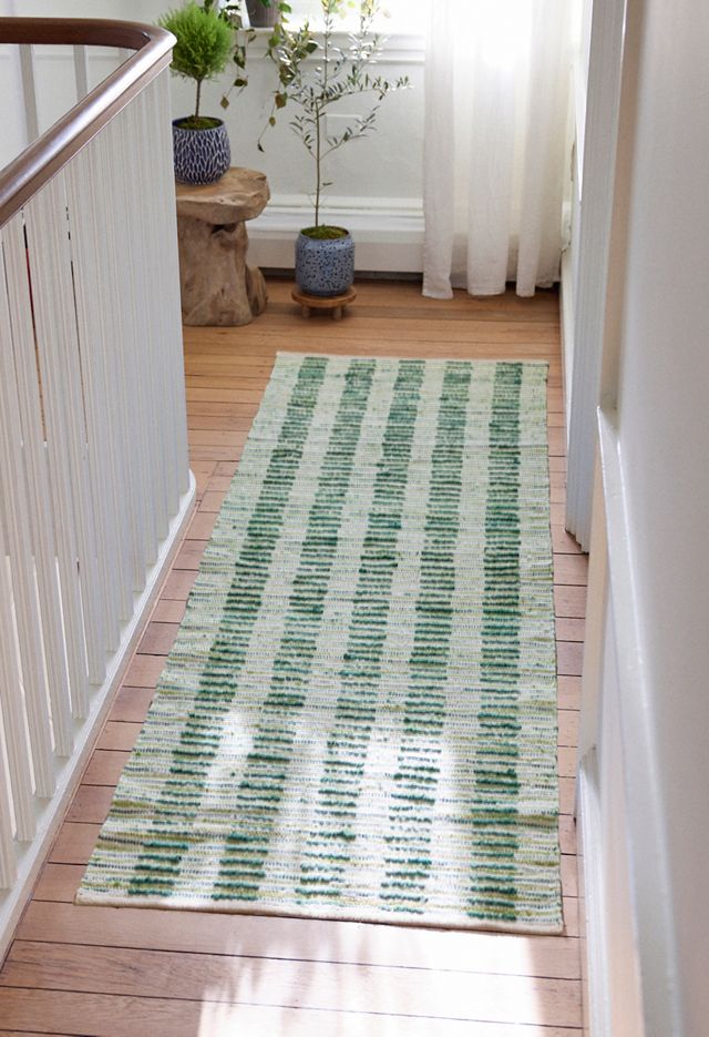 Hand-Woven Rag Rug Runner | Terrain