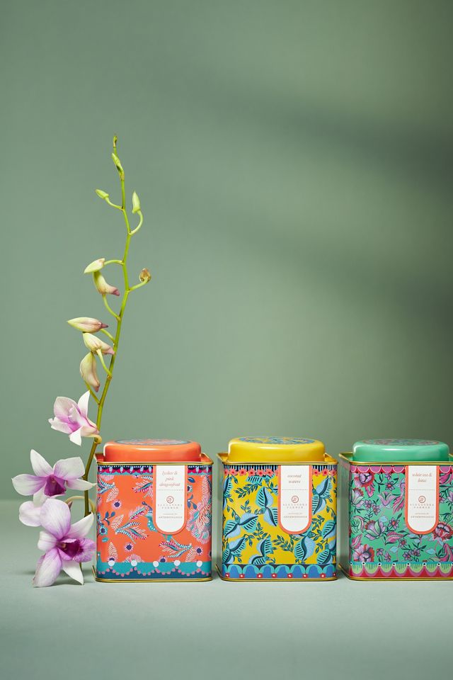 Alexandra Farmer The Flock Fresh White Tea & Lotus Tin Candle ...