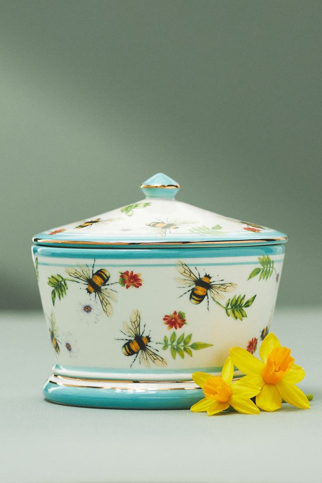 Lou Rota Mother Nature Floral Fruity Honey Blossom Ceramic Candle ...