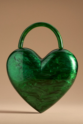 Tortoise Heart Top Handle Satchel | Anthropologie