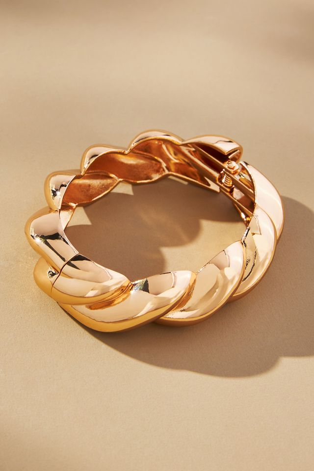 Braided Bangle Bracelet | Anthropologie