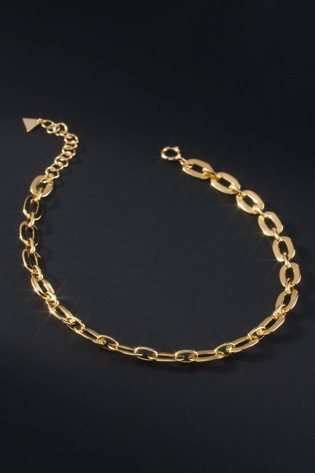 Flat Link Chain Necklace | Anthropologie