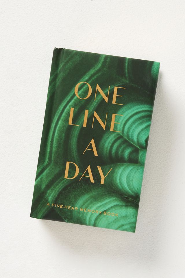 One Line a Day: A Five-Year Memory Book | AnthroLiving