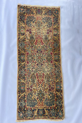 Blue Parakeet Rugs Antique Persian Kerman Rug No. 3051 | AnthroLiving