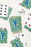 Clairebella Maya Monogrammed Playing Cards | AnthroLiving