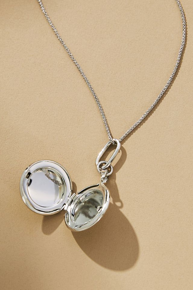 Round Locket Necklace | Anthropologie