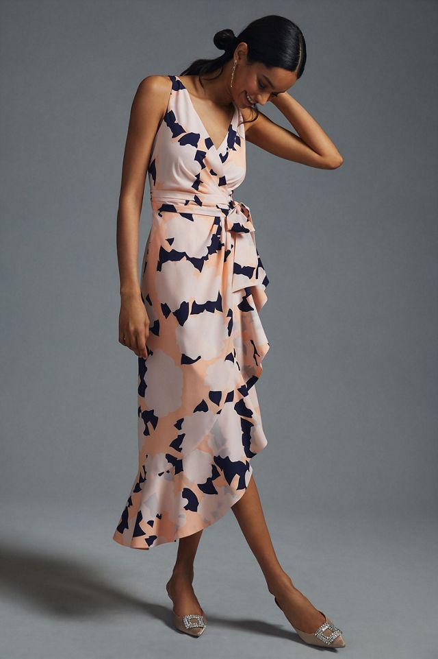 Hutch Asymmetrical Wrap Dress | Anthropologie