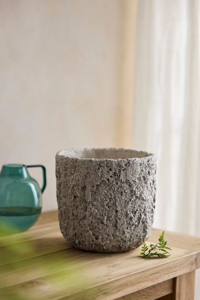 Textured Concrete Pot | Terrain