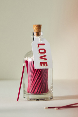 Archivist Love Glass Match Bottle | AnthroLiving