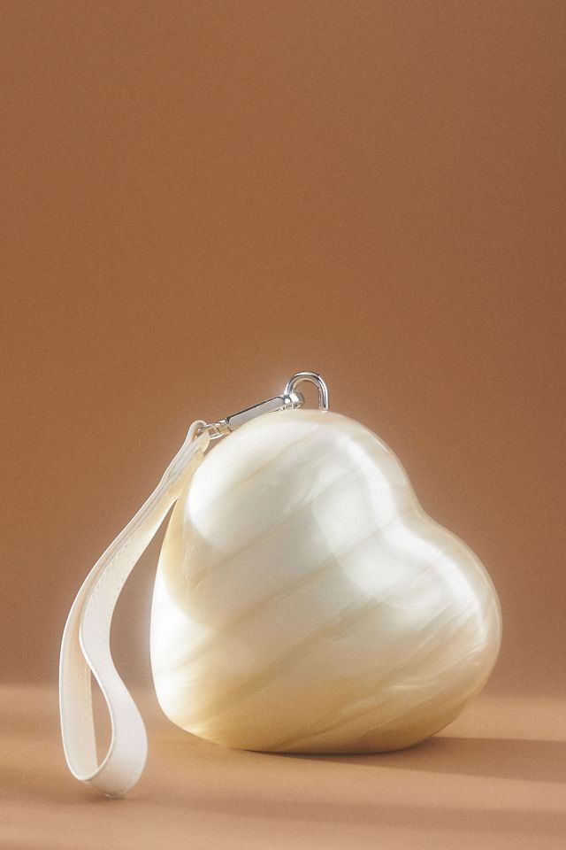 Rae of Light Heart Pearl Mini Bag | Anthropologie