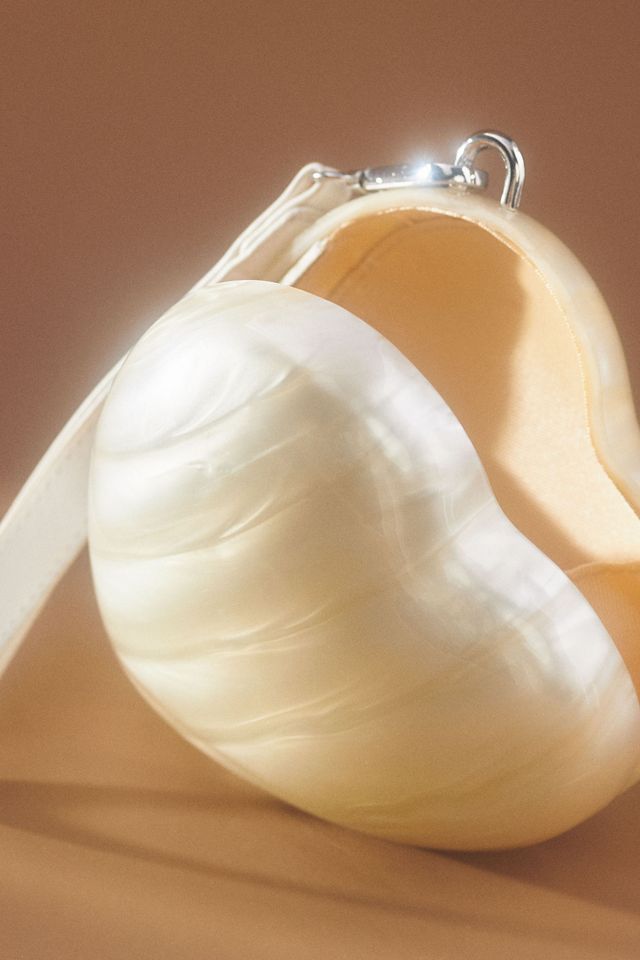 Rae of Light Heart Pearl Mini Bag | Anthropologie