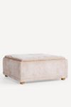 Corduroy Celine Large Storage Ottoman | AnthroLiving