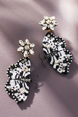 Mignonne Gavigan Estelle Moth Drop Earrings | Anthropologie