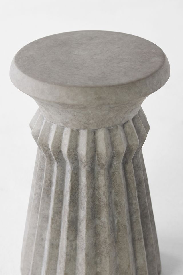 Column Ceramic Side Table | AnthroHome