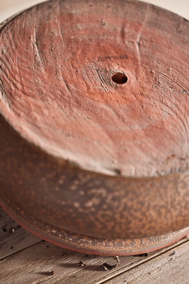 Contrast Rim Terracotta Bowl Planter | Terrain