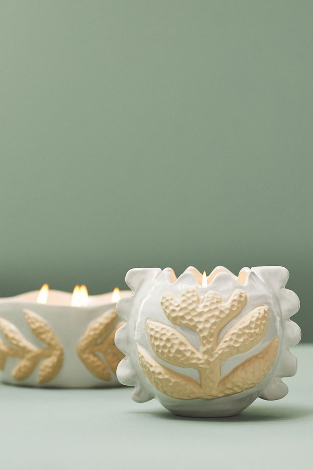 Reese Emry Design Anabella Mae Woody Mahogany Sage & Coconut Ceramic ...