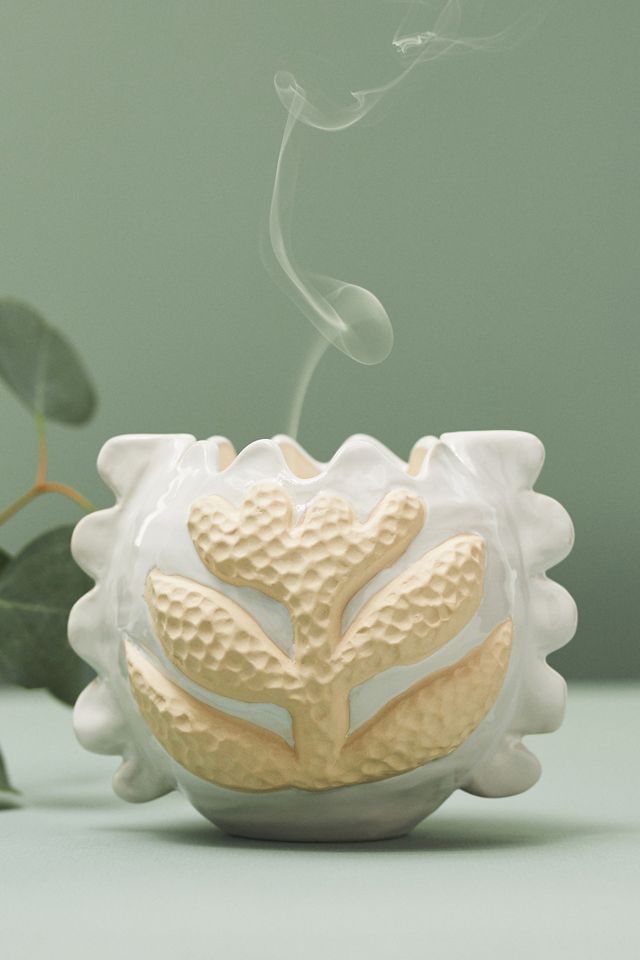 Reese Emry Design Anabella Mae Woody Mahogany Sage & Coconut Ceramic ...