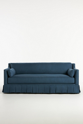 Leonelle Box-Pleated Sofa | Anthropologie
