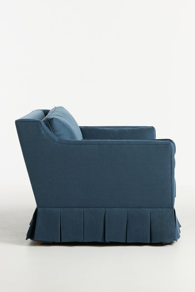 Leonelle Box-Pleated Sofa | Anthropologie