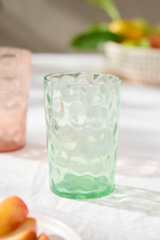 Colorful Dimpled Drinking Glass | Terrain