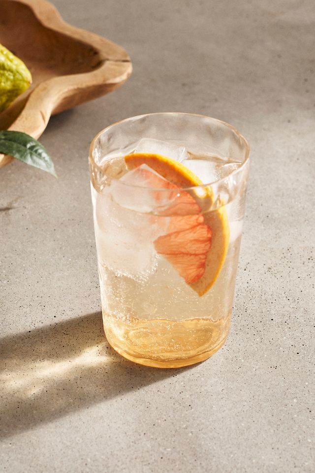 Colorful Dimpled Drinking Glass | Terrain