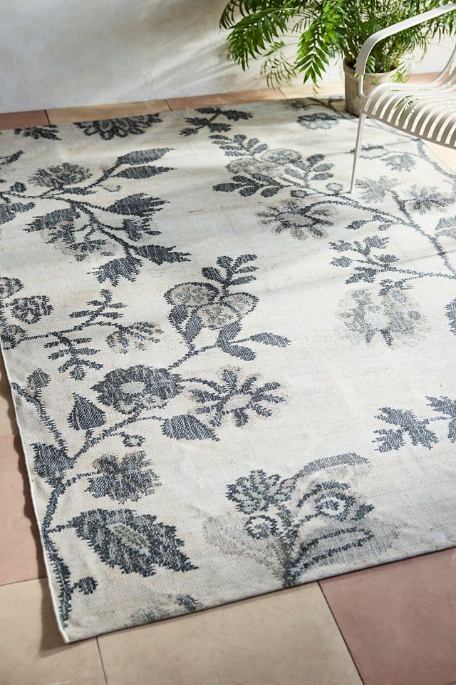 Floral Tapestry Outdoor Rug | AnthroLiving