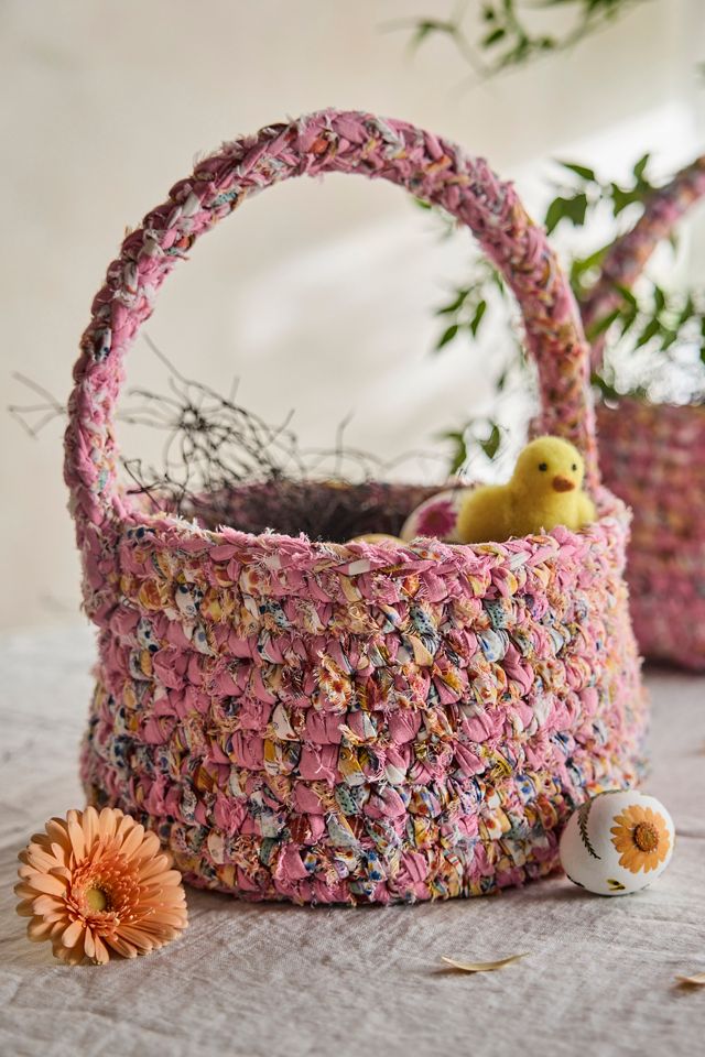 Rag Rug Basket | Terrain