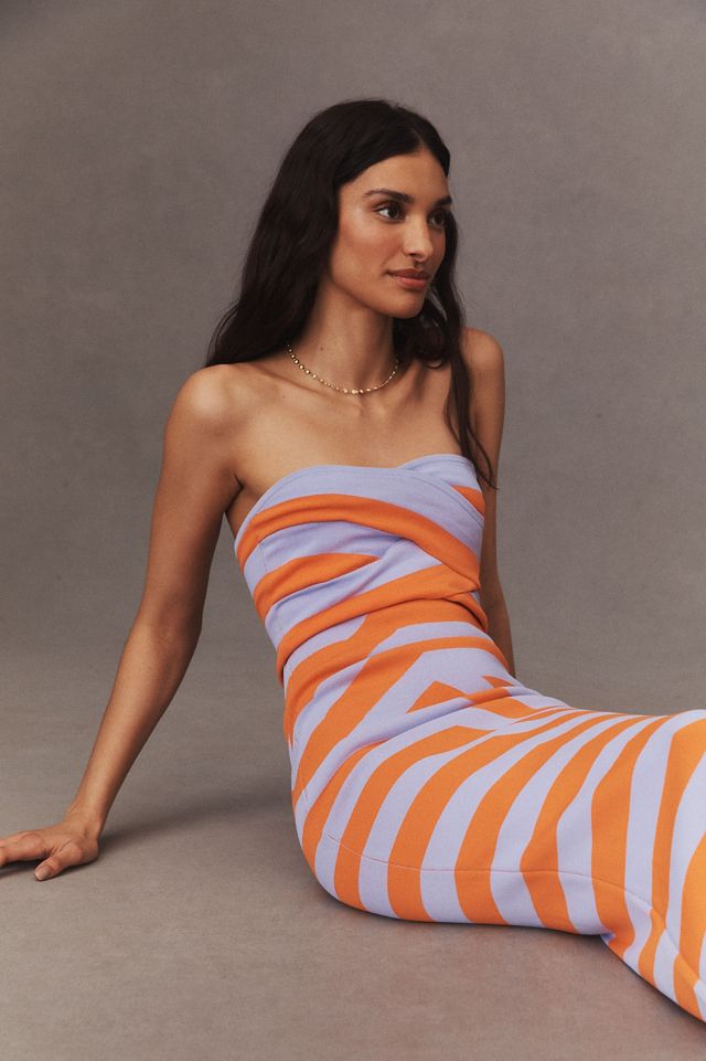 The Wolf Gang Sleeveless Stretch Knit Midi Dress Anthropologie
