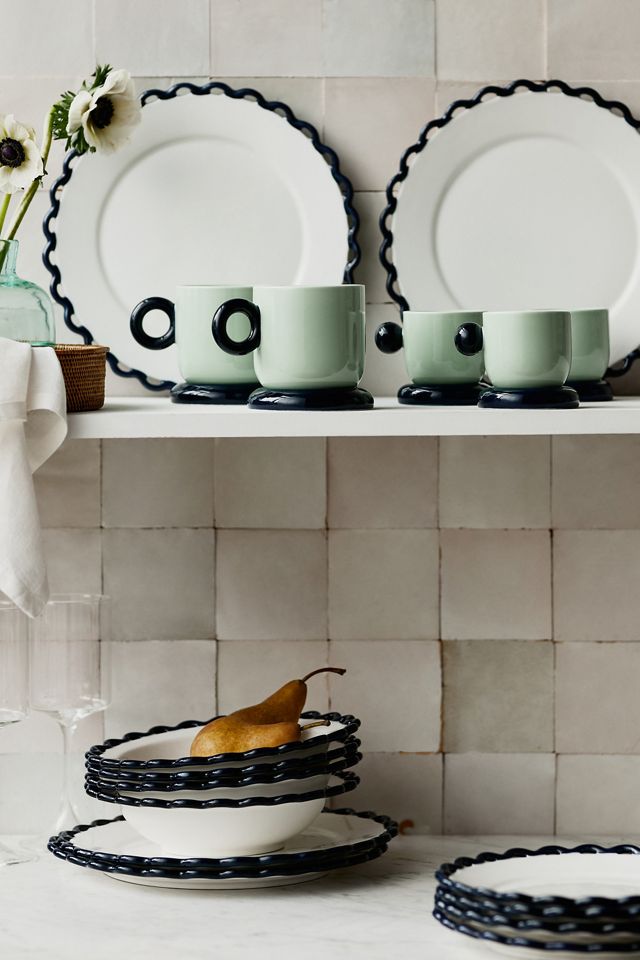 Sasha Stoneware Side Plate | AnthroLiving