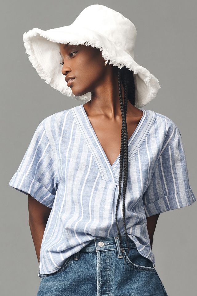 Frayed Bucket Hat | Anthropologie