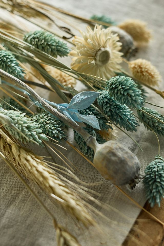 Roma Blue Dried Bouquet | Terrain