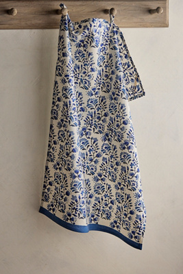 Marigolds Cotton Dish Towel | Anthropologie