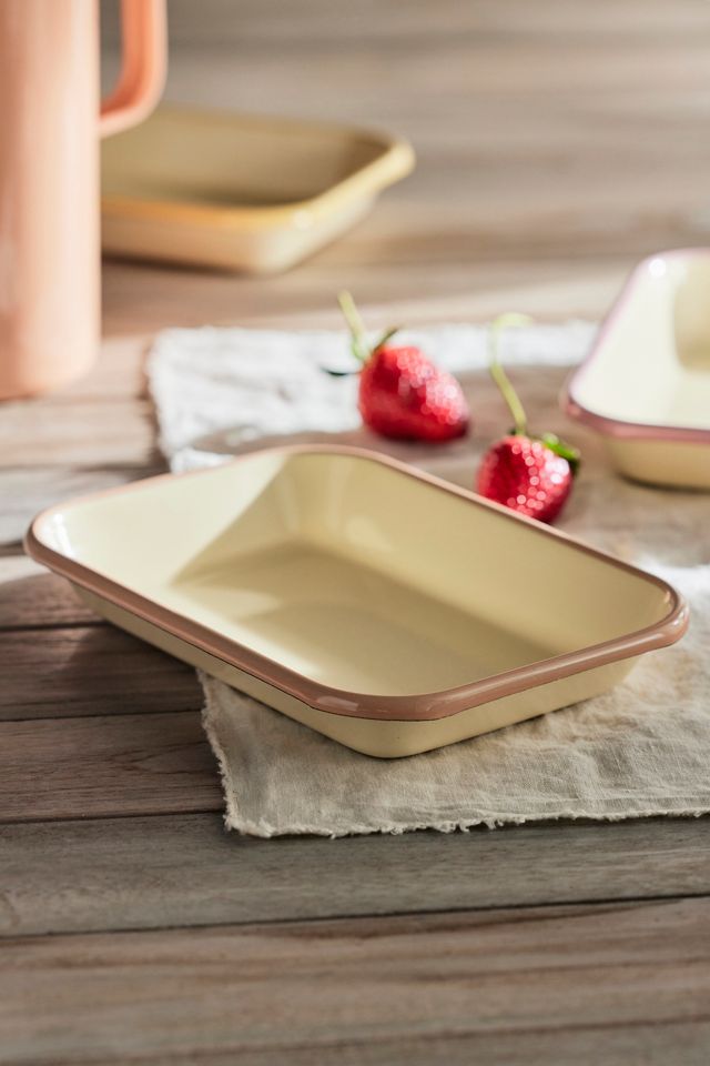 Enamel Snack Plate | AnthroLiving
