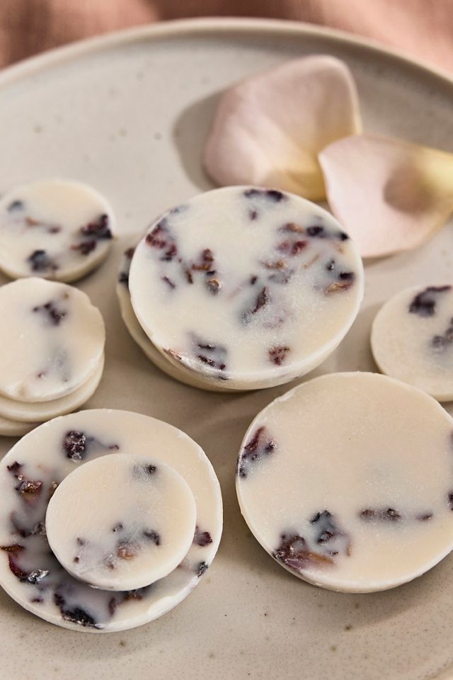 Pressed Floral Wax Rounds | Terrain