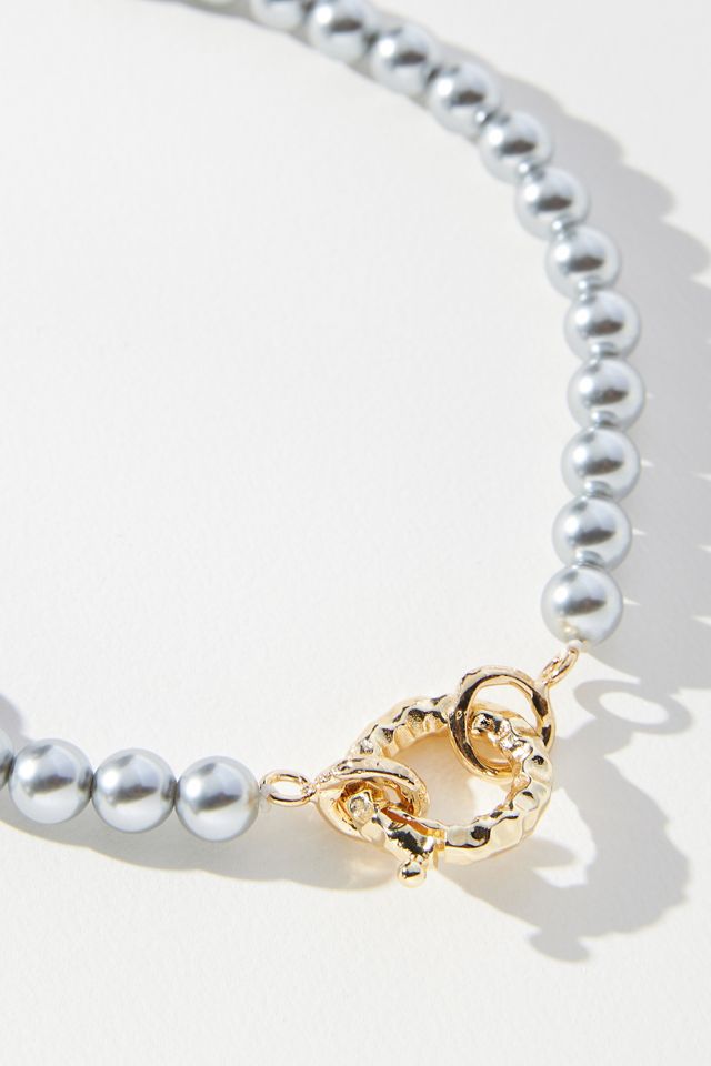 Spring-Closure Pearl Necklace | Anthropologie