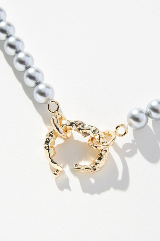 Spring-Closure Pearl Necklace | Anthropologie