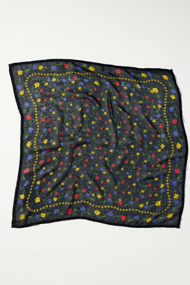Chan Luu Floral Bandana Scarf | Anthropologie