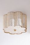 Lindsay Capiz Flush Mount | AnthroLiving