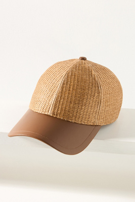 rag & bone Harlow Straw Baseball Cap | Anthropologie