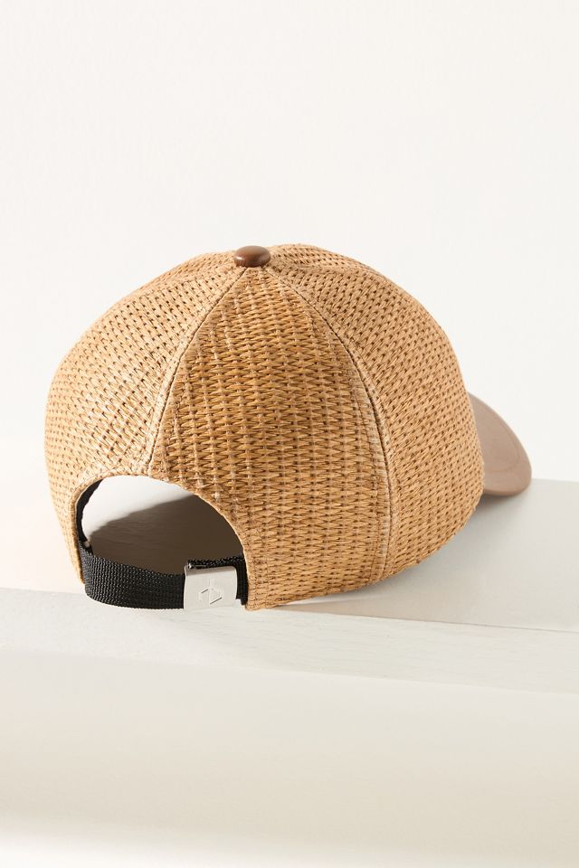 rag & bone Harlow Straw Baseball Cap | Anthropologie
