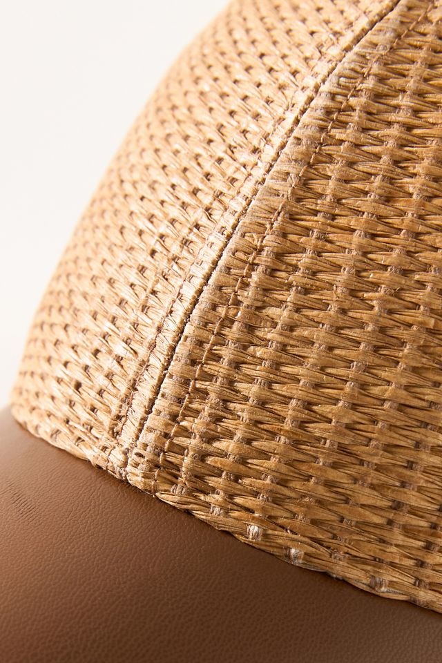 rag & bone Harlow Straw Baseball Cap | Anthropologie