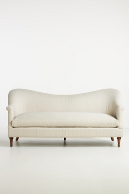 Sorrento Stripe Pied-A-Terre Sofa | AnthroLiving