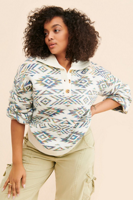 Callahan Shay Printed Pullover | Anthropologie