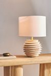 Thea Travertine Mini Table Lamp | Anthropologie