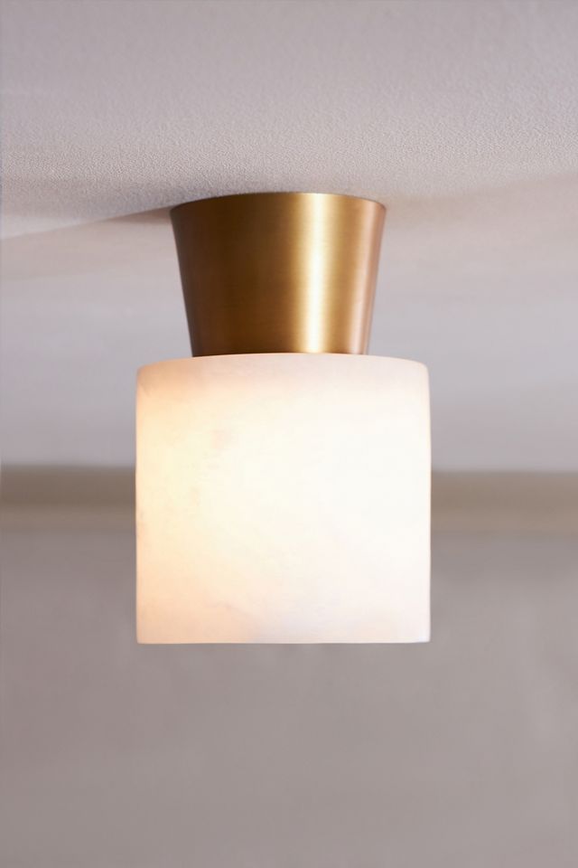 Hazel Alabaster Flush Mount | AnthroLiving