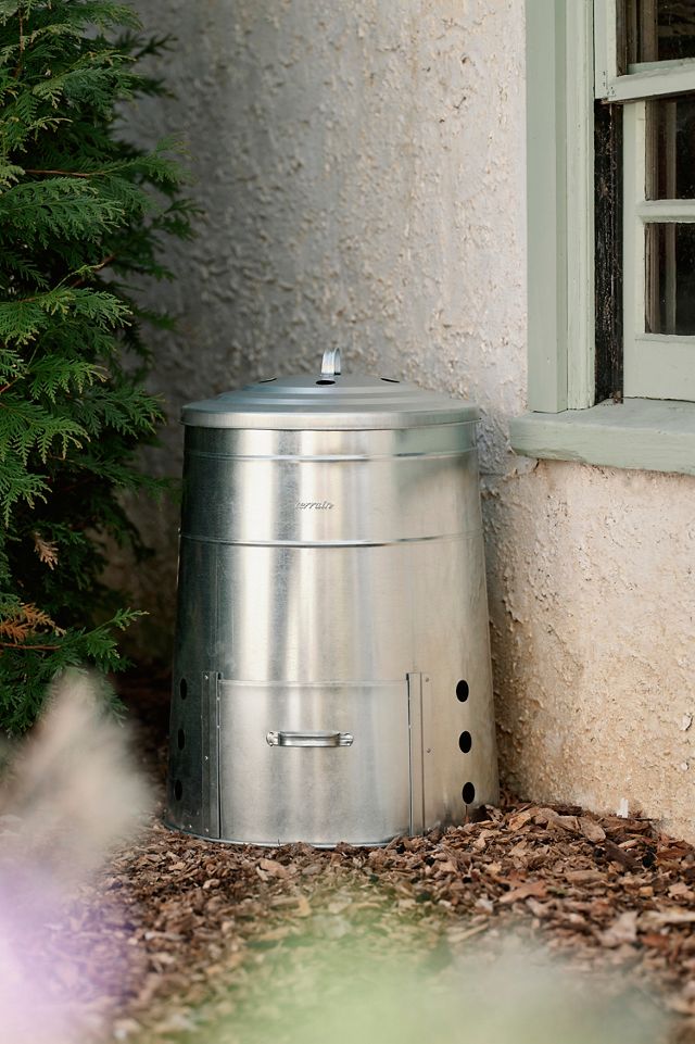Galvanized Steel Garden Composter | AnthroLiving