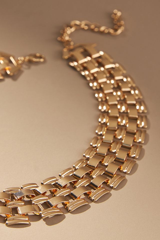 Watch Chain Collar Necklace | Anthropologie
