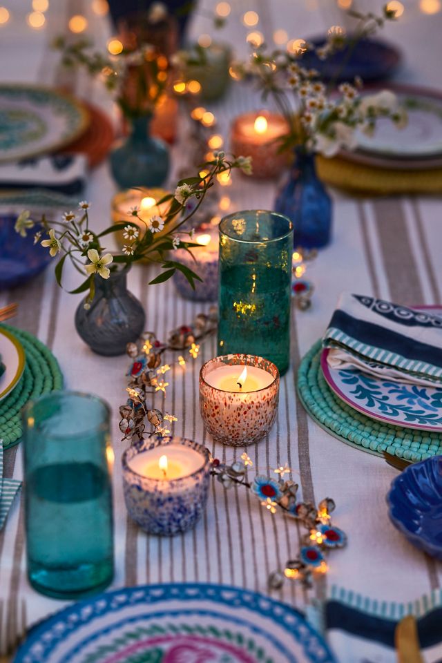 Americana Floral Iron Garland | AnthroLiving