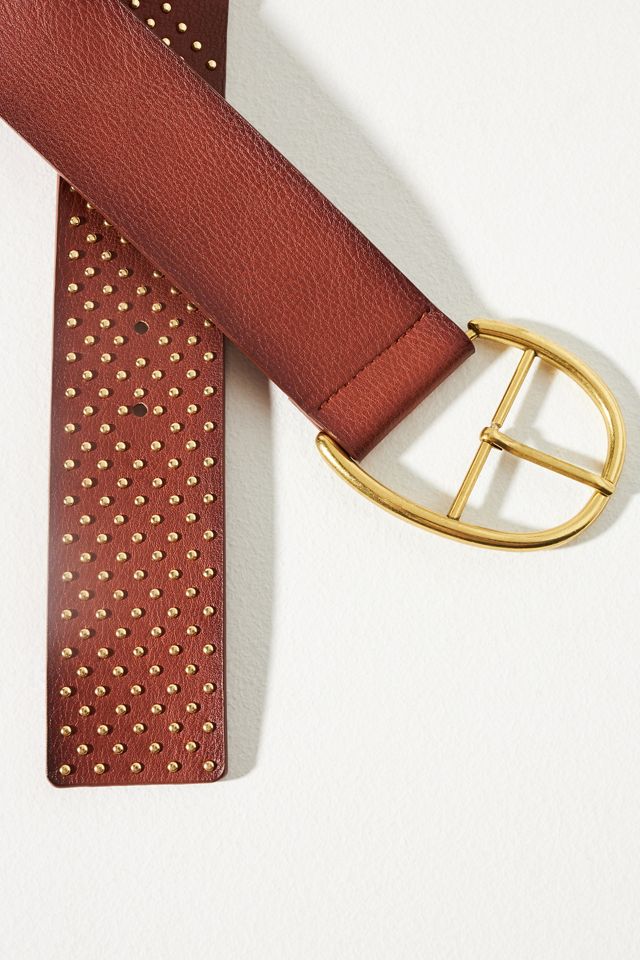 Low-Slung Studded Belt | Anthropologie