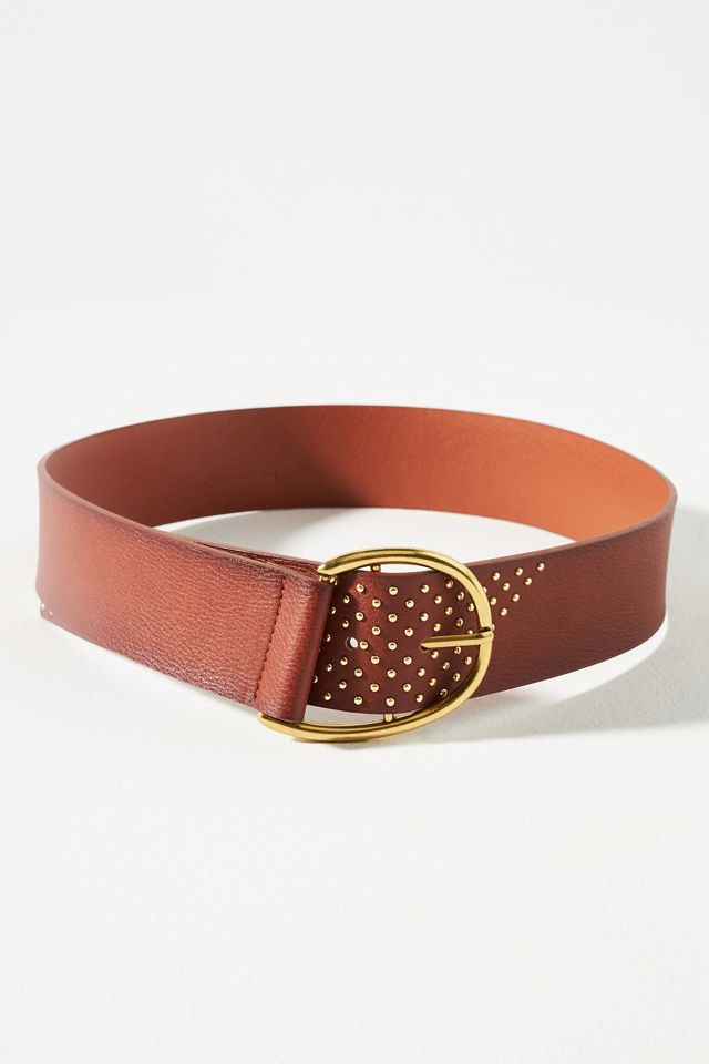 Low-Slung Studded Belt | Anthropologie